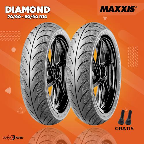 Jual Paket Ban Motor Matic / MAXXIS DIAMOND MA-3DN 70/90-80/90 R14 ...