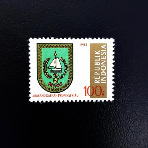 Jual Prangko INDONESIA 1981. LAMBANG DAERAH PROPINSI RIAU - Jakarta ...