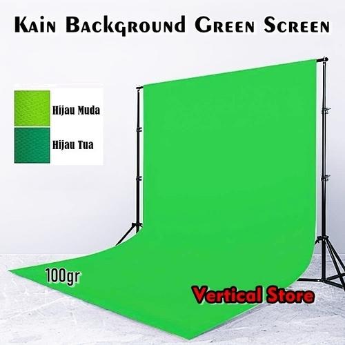 Jual Kain Background Green Screen / Backdrop Chroma Key / Spunbond ...