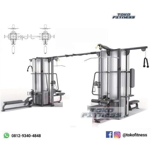 Jual RELAX JUNGLE GYM 8 STACK / MULTIGYM / MULTI STATION FITNESS ...