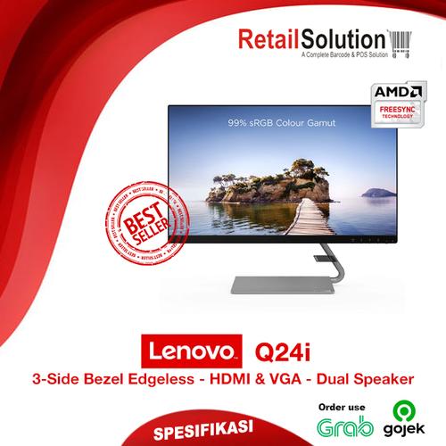 Jual Monitor 24" IPS Full HD 1080p HDMI - Lenovo Q24i-10 / Q24 i10 ...