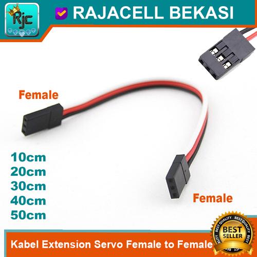 Jual Kabel Extension Sensor Servo 3Pin Wire Female to Female 10cm 30cm ...