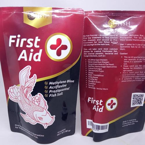 Jual SG Fish First Aid Plus Obat Ikan 10 Tablet 80gr - Jakarta Barat ...