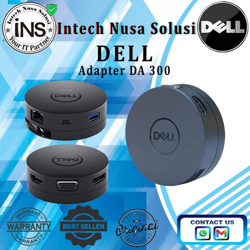 Jual Dell DA300 Universal Dongle-Type C to HDMI/VGA/DP/Ethernet/USB ...