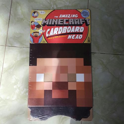 Jual Minecraft cardboard head figure diy - Jakarta Selatan - Girl with ...