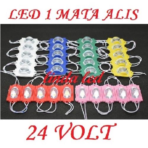 Jual LAMPU LED MODUL 1 MATA BESAR SMD 5830 VARIASI MOTOR MOBIL 24V ...