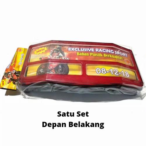 Jual Dudukan Plat Nomor Motor - Cover Plat Nomor Lengkung Besar - Putih ...