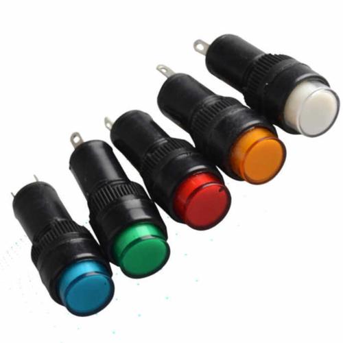 Jual Pilot Lamp, LED Indicator Lights DC 12V / 24V, NXD-211 - Biru, 24V ...