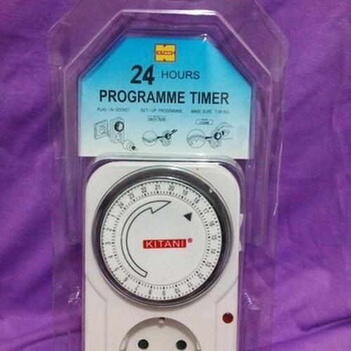 Jual HELES Timer Manual 24 Jam/Alat Pengatur Waktu Manual 24 Jam - Kota ...