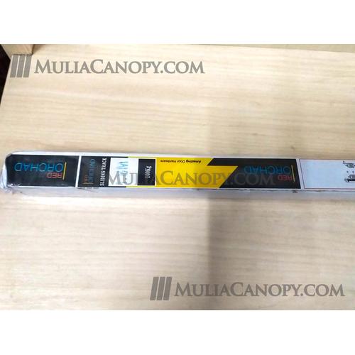 Jual Rel atas Pintu Dorong J3 Sliding Sorong Geser Kaca Aluminium 180cm ...