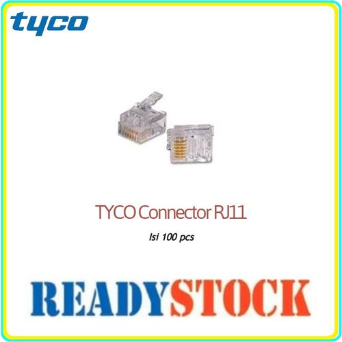 Jual TYCO Connector RJ11 isi 100pcs - Jakarta Pusat - READY 2 CONNECT ...