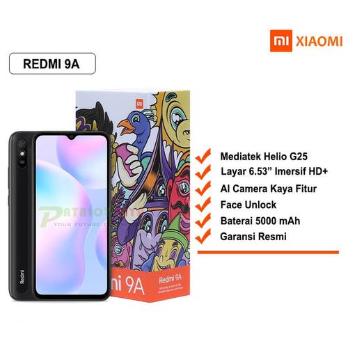 Jual Redmi 9A New Segel Box 2/32 2GB 32GB Garansi Resmi Xiaomi ...