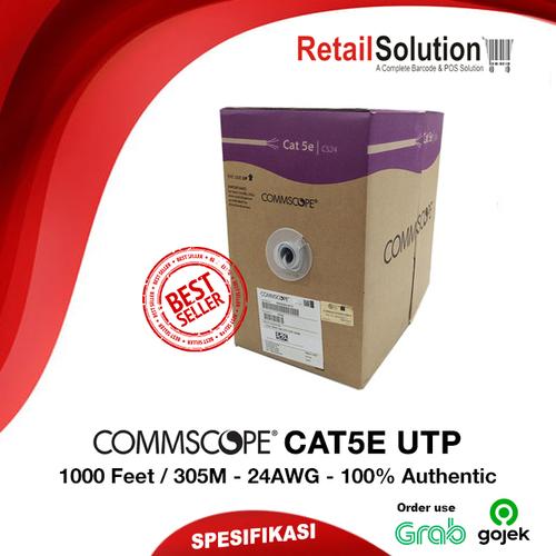 Jual Commscope AMP CAT5e CAT5 UTP - Kabel Jaringan LAN 1000 Feet 305M ...