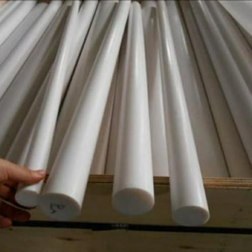 Jual Teflon batangan ( PTFE ROD) / As teflon 20mm x 1m - Jakarta Barat ...