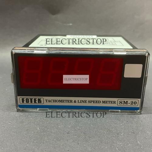 Jual FOTEK SM-20 DIGITAL TACHOMETER & LINE SPEED METER TAIWAN SM20 ...