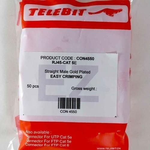 Jual RJ 45 cat 5e Telebit / ILLUPRO ANTI GAGAL isi 50pcs - ILUPRO ANTI ...
