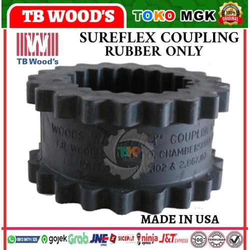 Jual TB WOODS RUBBER COUPLING SUREFLEX J9 - RUBBER ONLY ORIGINAL MURAH ...