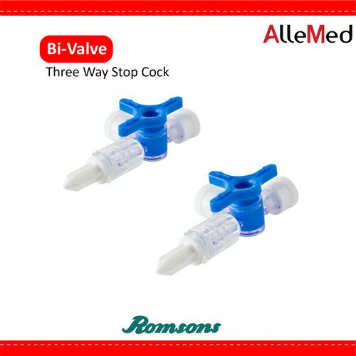 Jual Romsons Bi-Valve Three Way Stop Cock - Kota Surabaya - AlleMed ...