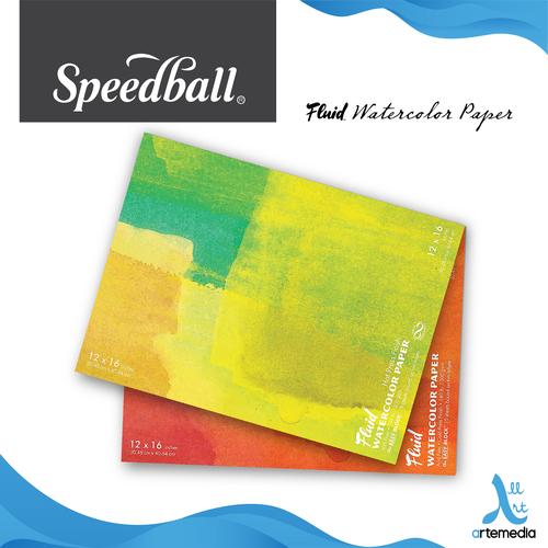 Jual Kertas Cat Air Speedball Fluid 12x16 inch Watercolor Paper Blocks ...