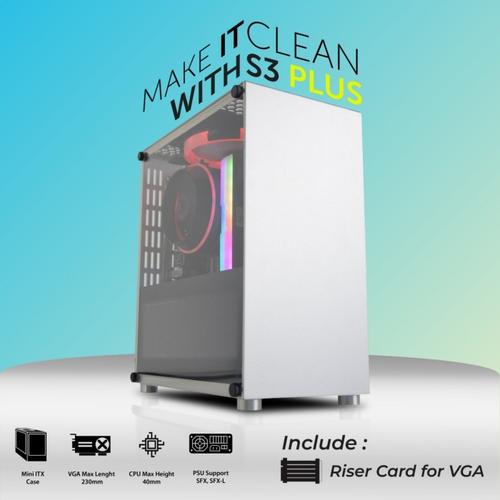 Jual Metal Fish S3 Plus Gaming PC Case ITX - Kota Bontang - Option ...