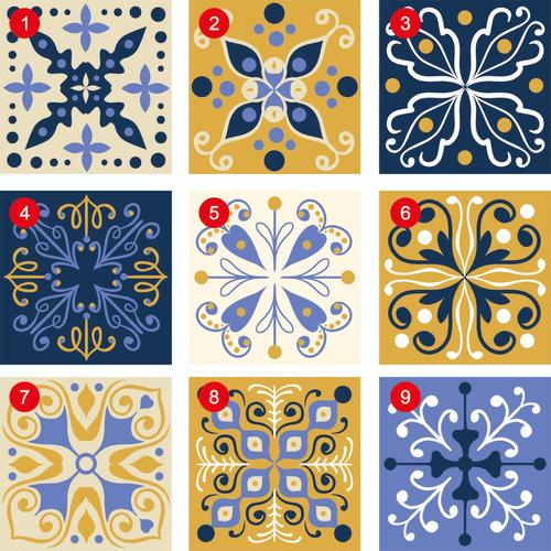Jual STIKER TEGEL / STICKER LANTAI / KERAMIK Motive 10 - 30x30cm - Kab ...