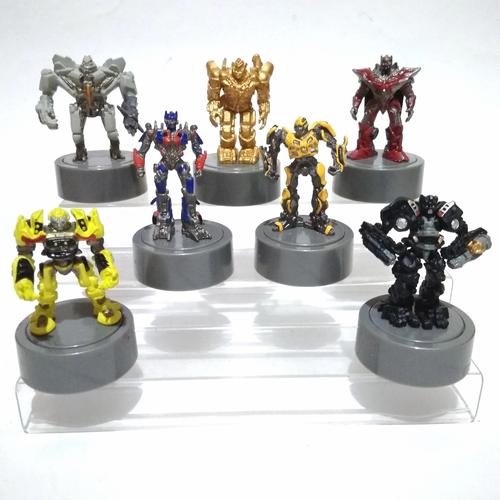 Jual hasbro transformers dotm stamp figure collection set optimus prime ...