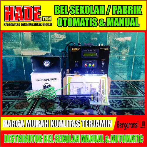 Jual BEL SEKOLAH / PABRIK OTOMATIS 1HORN MINI - Kab. Garut - Cv. Hade ...