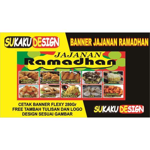 Jual SPANDUK BANNER JAJANAN BULAN RAMADHAN - 2x1 - Jakarta Selatan ...