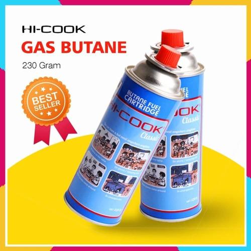 Jual tabung gas portable mini Hi Cook Original NO REFILL 230 gr - Kota ...