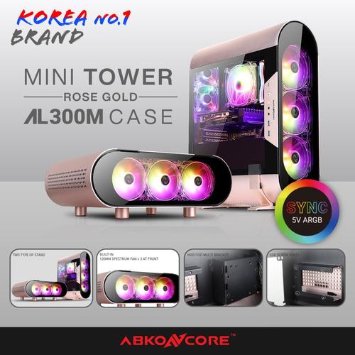 Jual Casing AbKoncore AL300M mATX Alumunium - Casing Gaming AbKoncore ...