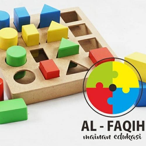 Promo Mainan Edukasi Anak- Mainan Edukatif-Papan Geometri Bertingkat ...