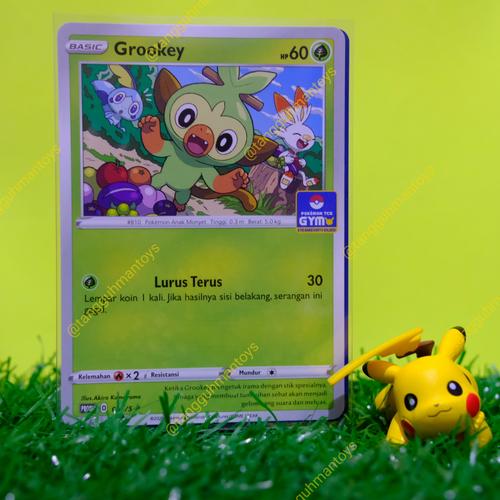 Jual Grookey Promo Gym 001/S-P Kartu TCG Pokemon Indonesia - Kota Depok ...