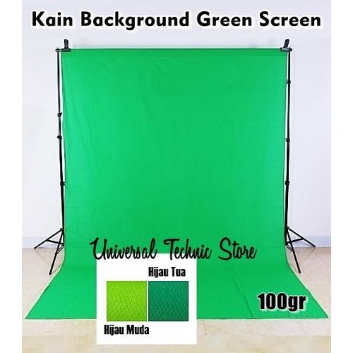 Jual Kain Background Green Screen / Backdrop Chroma Key / Spunbond ...