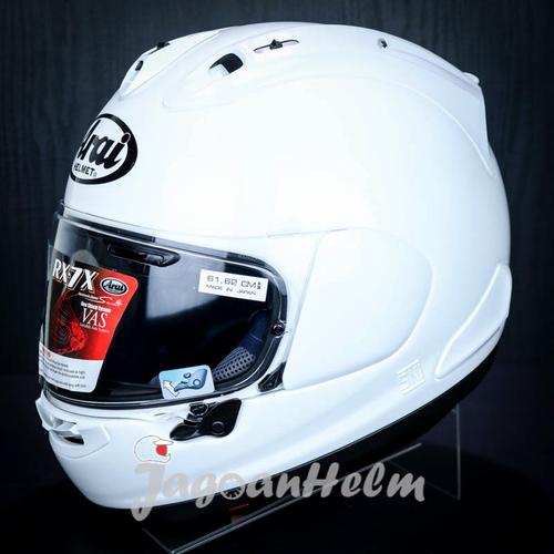Jual ARAI HELM RX-7X | GLASS WHITE | SOLID RX7X FULLFACE - M - Kota ...