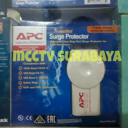 Jual apc surge protector Lan rj45 port ethernet PoE pnet1gb ANTI Petir ...