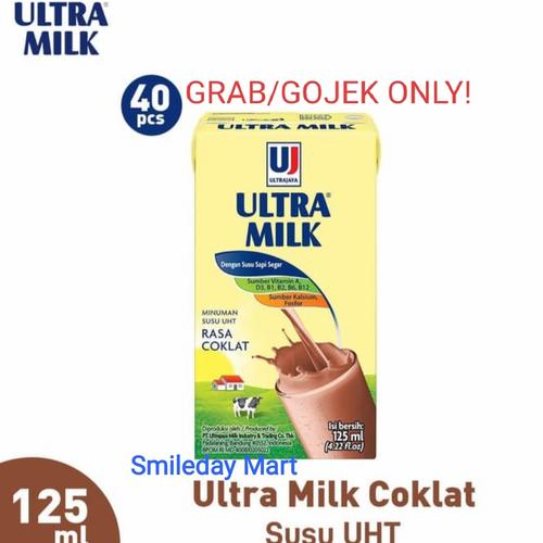 Jual Ultra Milk 125ml Coklat | Susu Ultra Coklat 125 ml 1Dus 40pcs ...