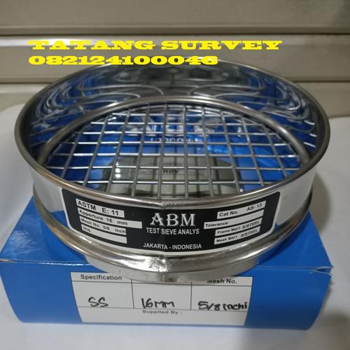Jual ayakan sieve analysis Test sieve mesh 5-8(16 mm) - Jakarta Barat ...
