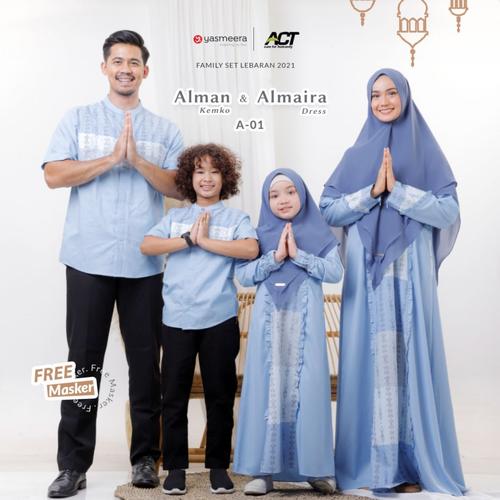 Jual Koko Alman Sarimbit Yasmeera family set Koko dewasa - Kab. Bogor - Gerai Mushofa | Tokopedia
