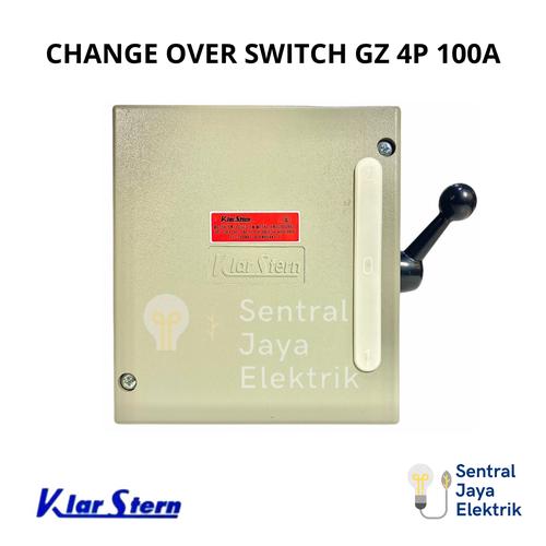 Jual COS / CHANGE OVER SWITCH / OHM SAKLAR 4P 100A KLAR STERN GZ 100A ...
