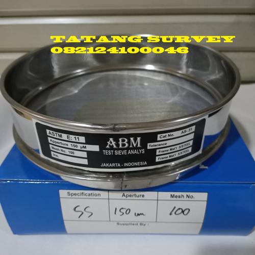 Jual ayakan sieve analysis Test sieve mesh 100(150 micron ) - Jakarta ...
