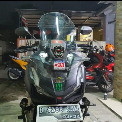 Jual Windshield Honda adv 150 model Xadv touring - hitam pekat ...
