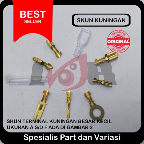 Jual Skun Kabel Terminal Kuningan Besar Kondom Isolator Campur - Kota ...
