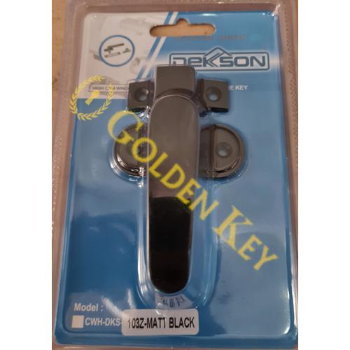 Jual Rambuncis Kunci Grendel Jendela Dekkson Dekson CWH 103Z Black ...
