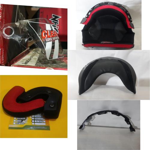 Jual Busa helm nhk predator 1 set busa kaca helm nhk predator - kaca ...
