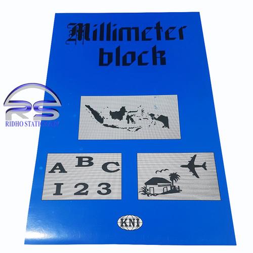 Jual (1 Pcs) Buku Milimeter Block ukuran F4/ Folio - Jakarta Selatan ...
