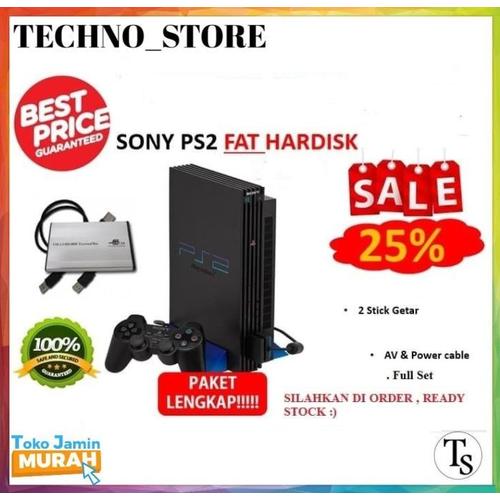 Jual PS2 Fat 40GB / 60GB / 80GB / 120GB - PS 2 Hdd - PS2 Hardisk ...