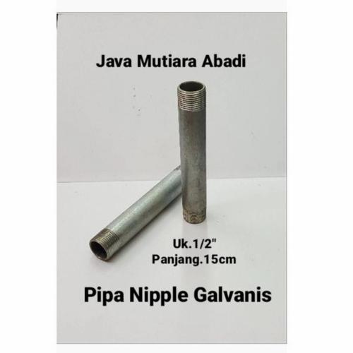 Jual PIPA NEPEL/NIPPLE/NEPEL GALVANIS 15CM 1/2" INCH - Jakarta Barat ...