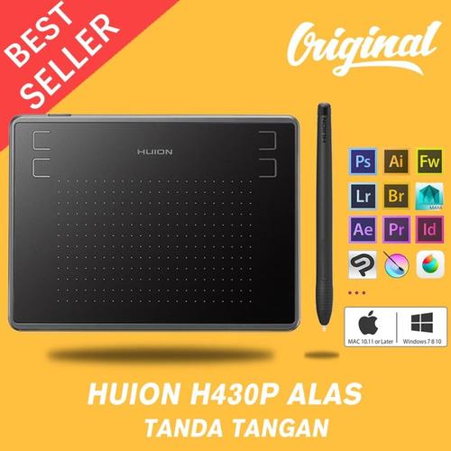 Jual Alat Gambar Grafika HUION H430P Digital USB Signature Drawing ...