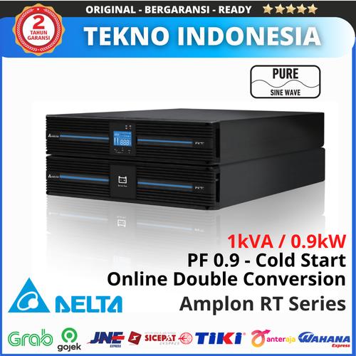 Jual UPS 1kVA DELTA AMPLON RT Rackmount Double Conversion Single Phase ...