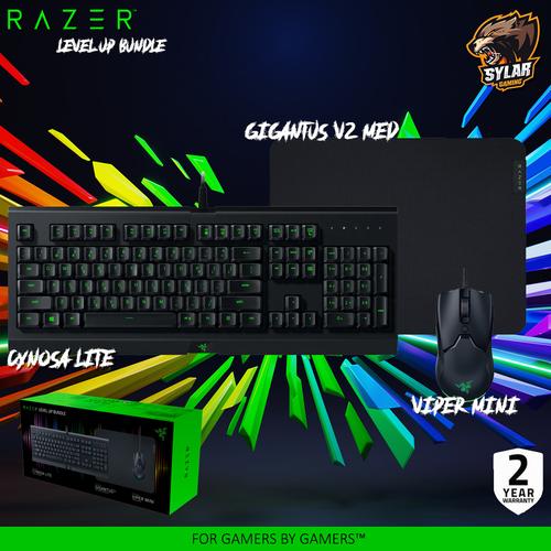 Promo Razer Level Up Bundle : Cynosa Lite + Gigantus V2 Med + Viper ...